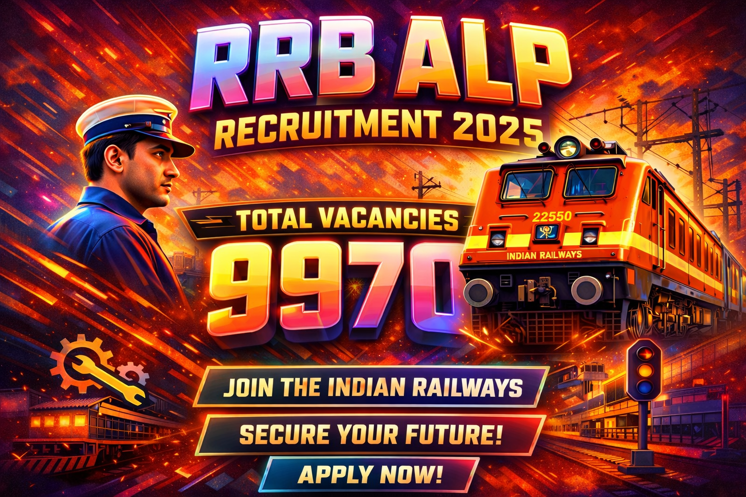 RRB ALP Recruitment 2025 - Techjobresult.com